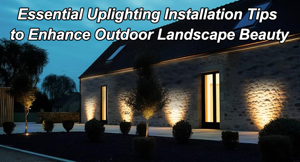 Essential Uplighting Installation Tips to Enhance Outdoor Landscape Be