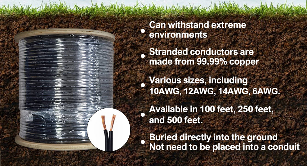 Why Choose Low-voltage direct burial cable for Outdoor Landscape Light